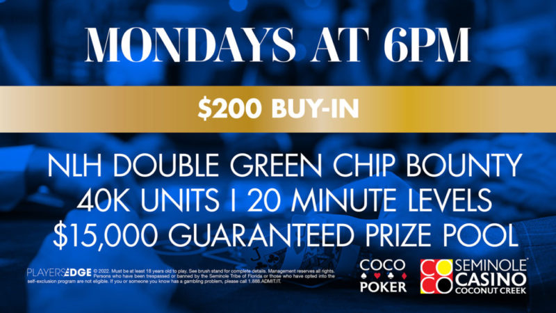 Coco Poker | Seminole Casino Coconut Creek