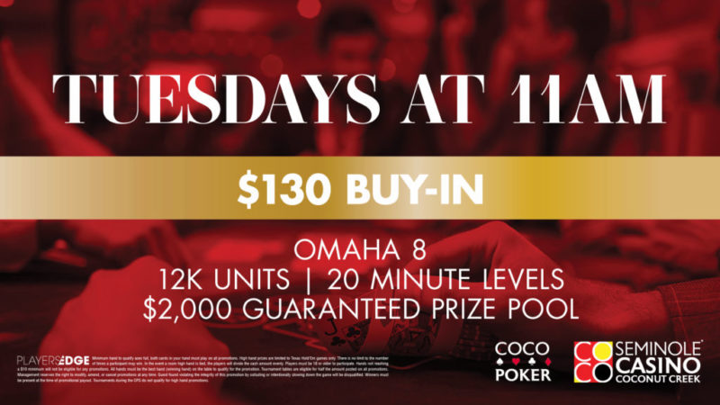 Coco Poker | Seminole Casino Coconut Creek