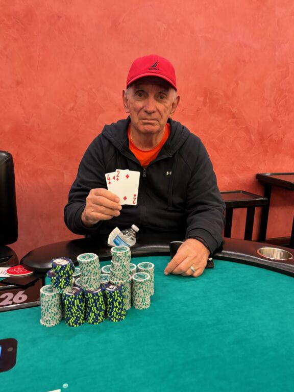 Congratulations to the winner of Wednesday 6pm $130 10k GTD tournament ...