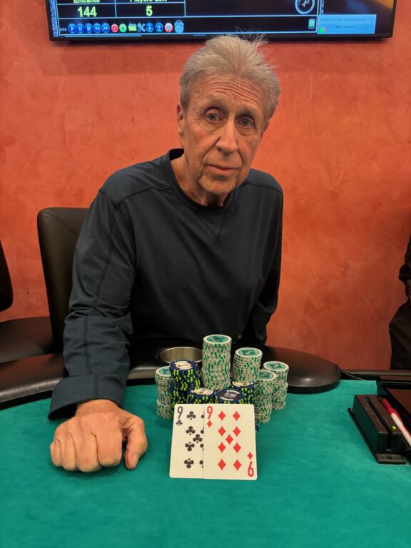 Congratulations to the winner of Wednesday 6pm $130 10k GTD tournament ...