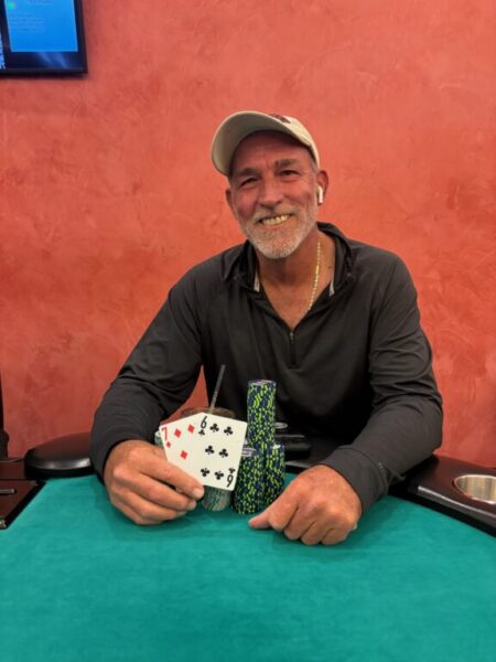 Congratulations to Thomas Mucci for winning the Friday night tournament ...