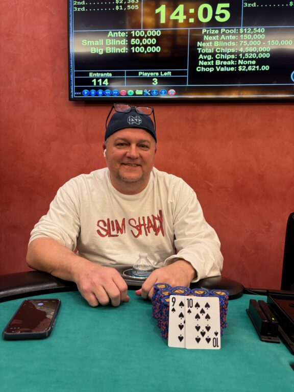 Congratulations to winner of the 6pm Monday night Green Bounty on 1/19 ...